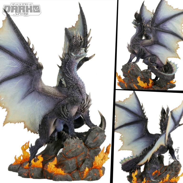 Capcom Figure Builder Creator’s Model Blazing Black Dragon Alatreon ...